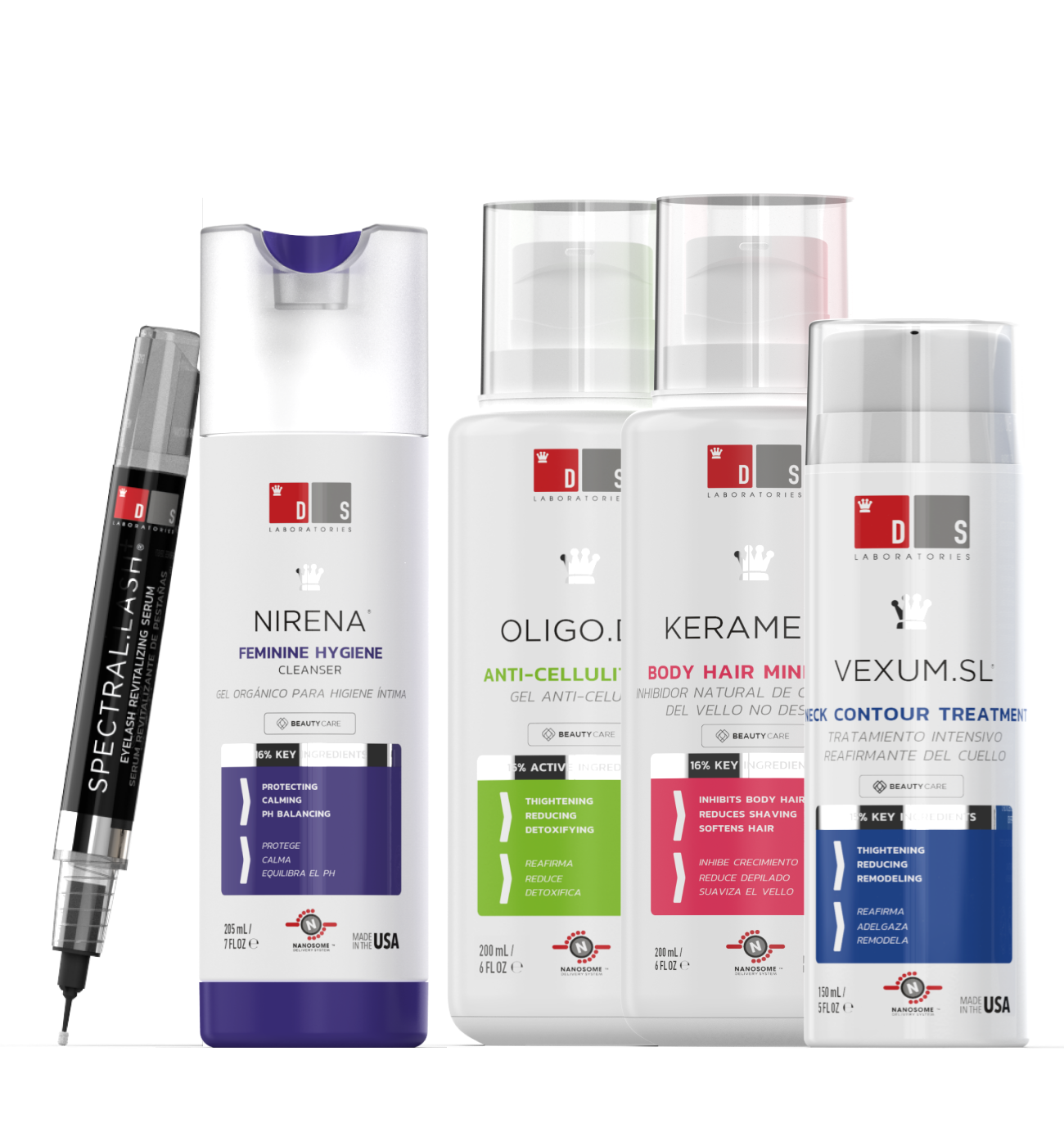 Womens Essential Beauty Kit | OLIGO + VEXUM + KERAMENE + NIRENA + SPEC ...